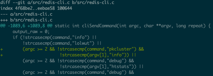 Redis cli Modification · OpenAtomFoundation/pikiwidb Wiki · GitHub